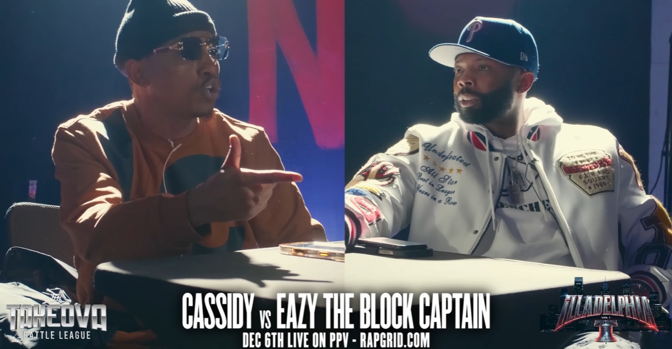 CASSIDY VS EAZY THE BLOCK CAPTAIN FACEOFF